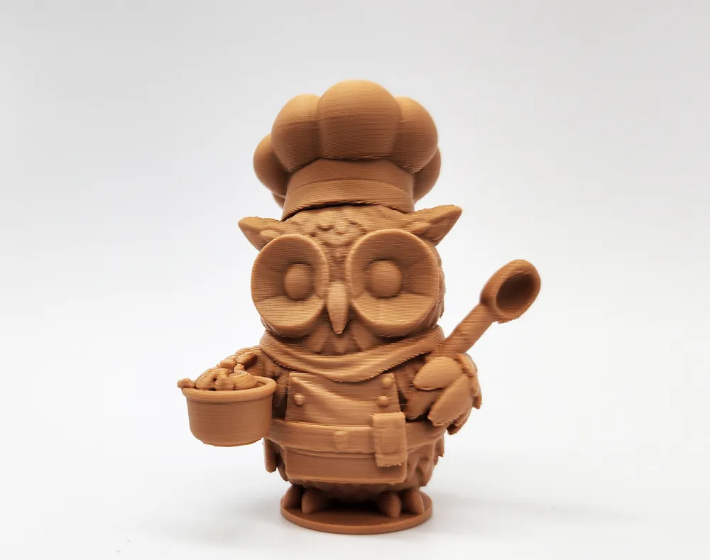 The Cook - Owls & Dragons - Free 3D Print Model - MakerWorld