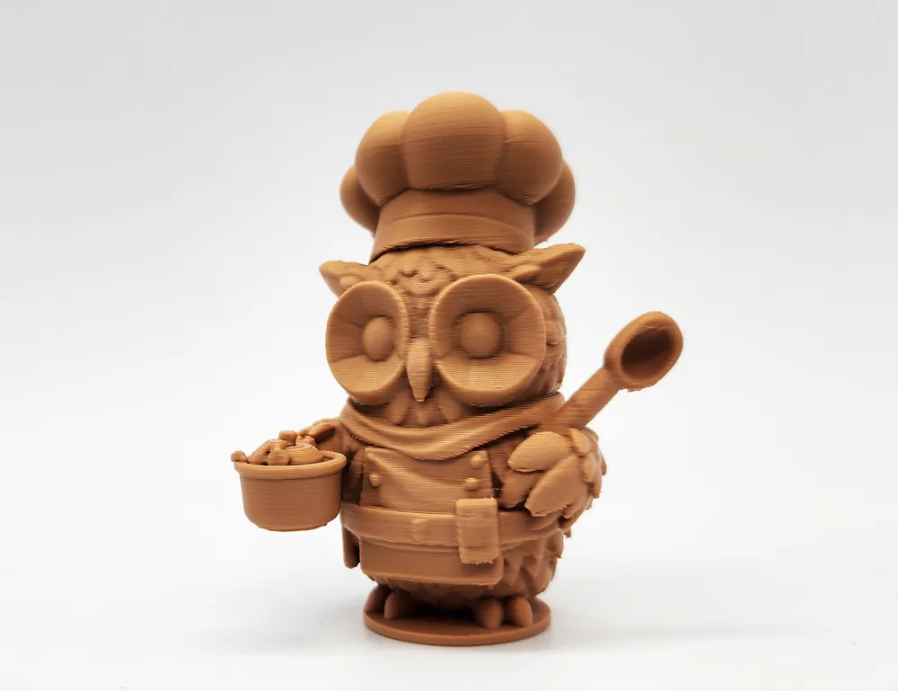 The Cook - Owls & Dragons - Free 3D Print Model - MakerWorld