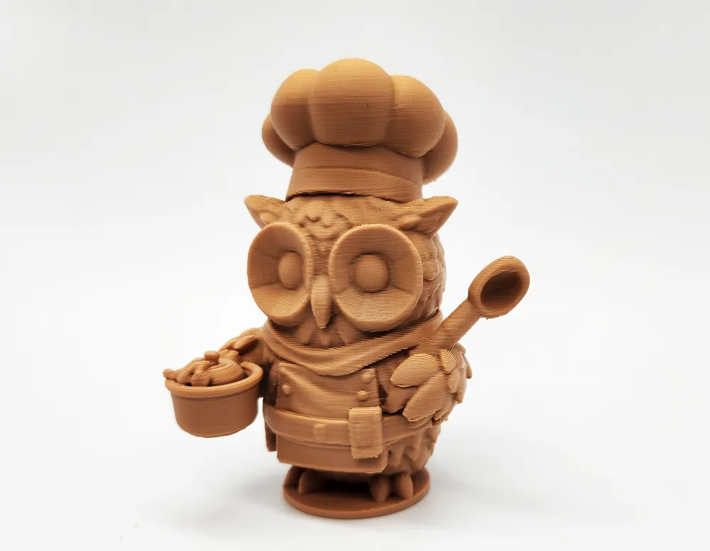 The Cook - Owls & Dragons - Free 3D Print Model - MakerWorld