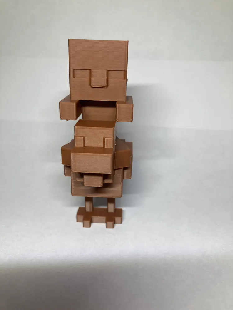 Chicken Jockey from Minecraft Movie by Goofy 3D MakerWorld: Download ...