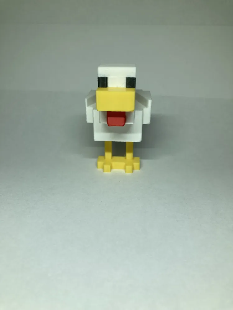 Chicken Jockey from Minecraft Movie by Goofy 3D MakerWorld: Download ...