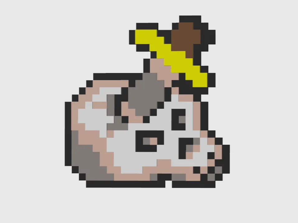OSRS - Oldschool Runescape Slayer icon - Free 3D Print Model - MakerWorld