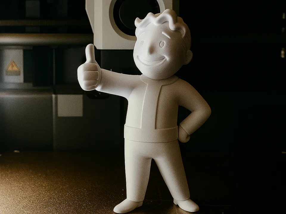 Vault Boy fallout 4 - Free 3D Print Model - MakerWorld