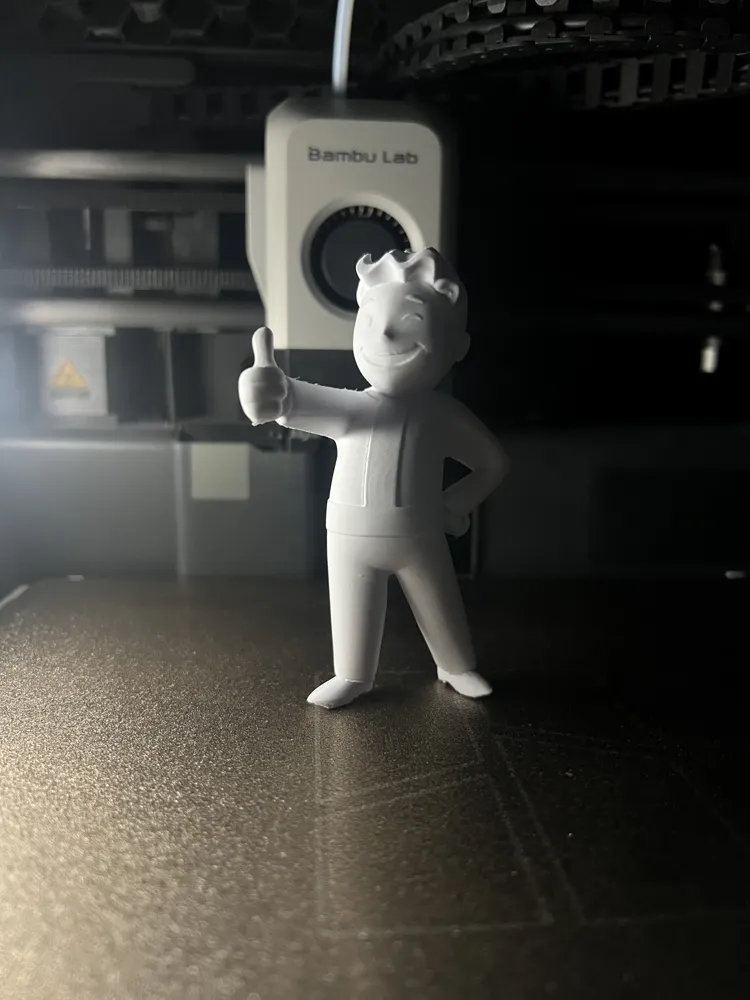 Vault Boy fallout 4 - Free 3D Print Model - MakerWorld