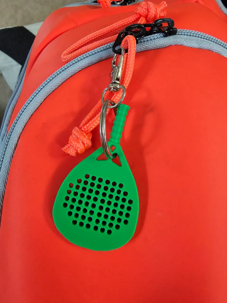 Padel racket keychain v2 Remixed by Myzhar - MakerWorld