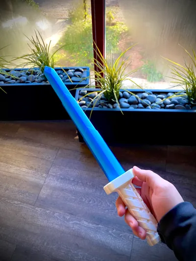 Collapsible Expandable Sword – Print-in-Place by AGDesigns - MakerWorld
