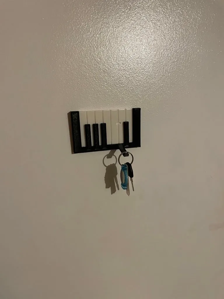 Piano Keys - Key Hooks by BlueSkyDragon16 - MakerWorld