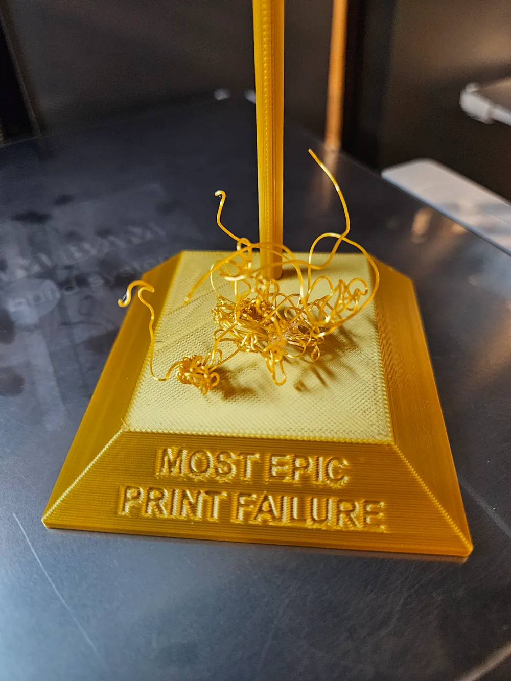 Most Epic Print Failure Trophy by Grumpy Ol Vet Printing - MakerWorld