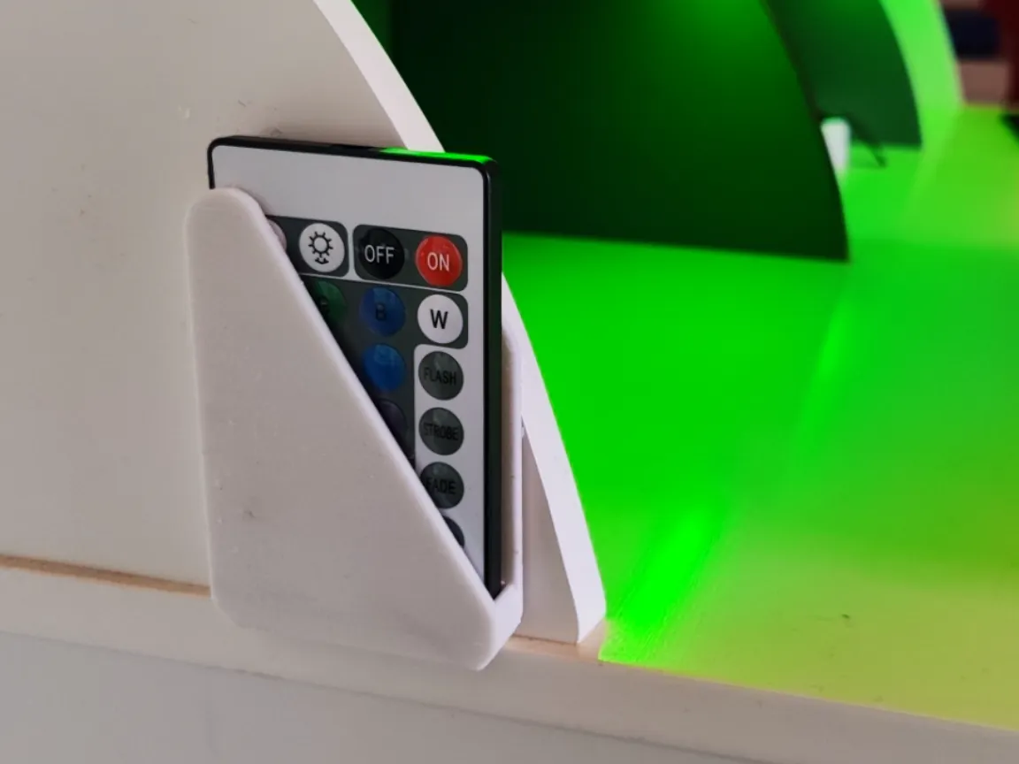 remote control LED storage - Free 3D Print Model - MakerWorld