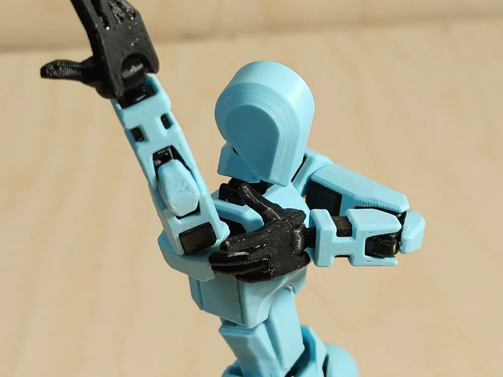 Dummy 13 - Realistic elbow and arm - Free 3D Print Model - MakerWorld