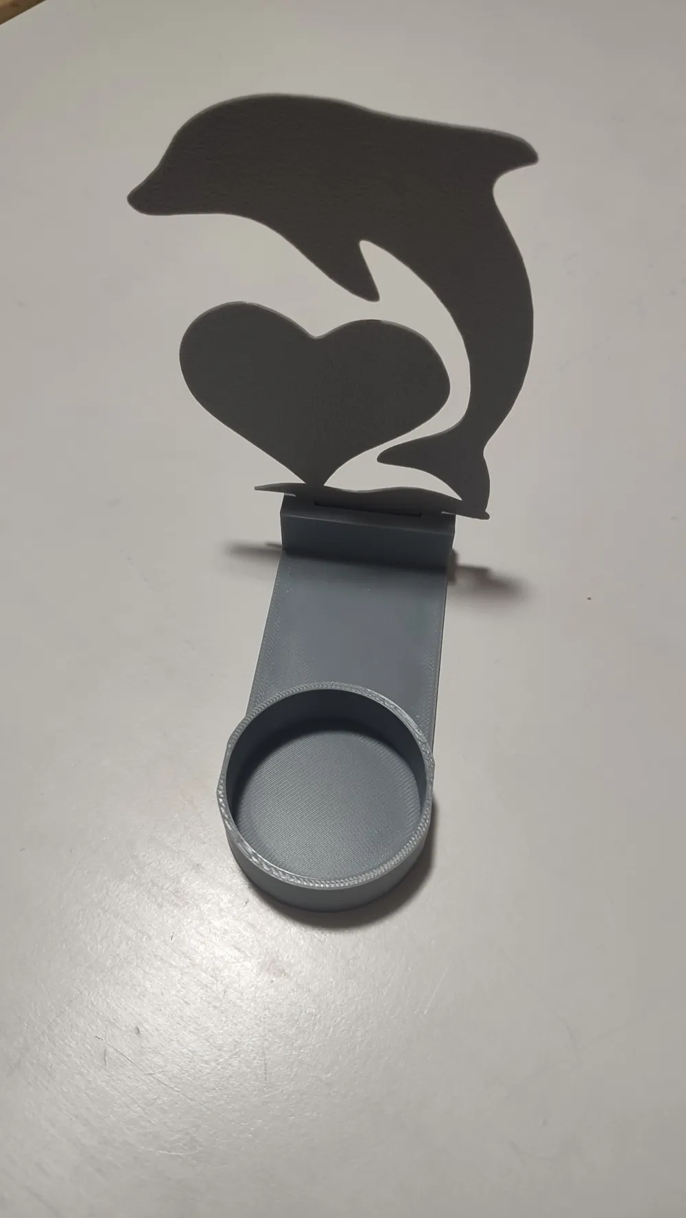 Shadow Art - Love (Dolphin) - Free 3D Print Model - MakerWorld