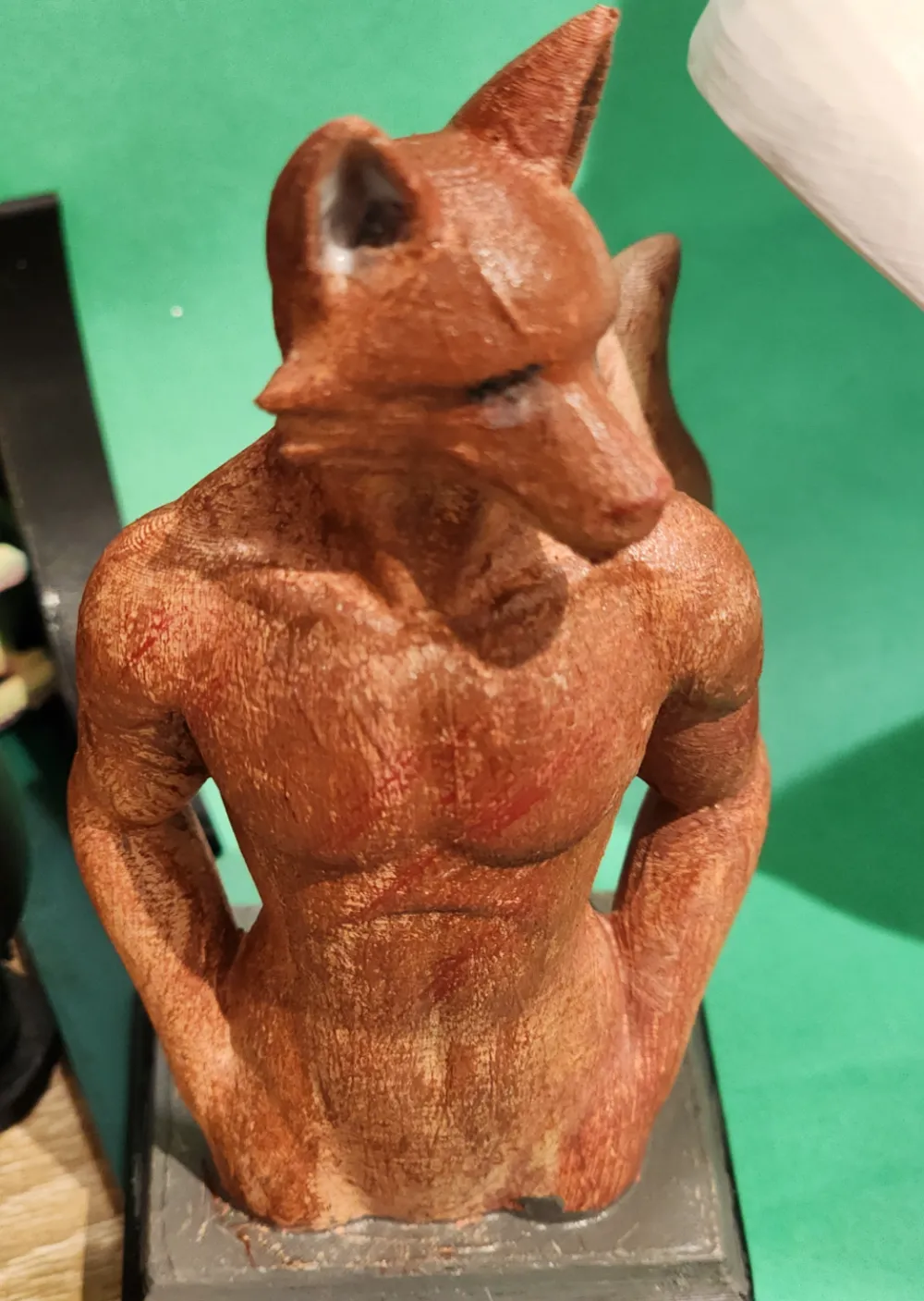 Fox statue - Free 3D Print Model - MakerWorld