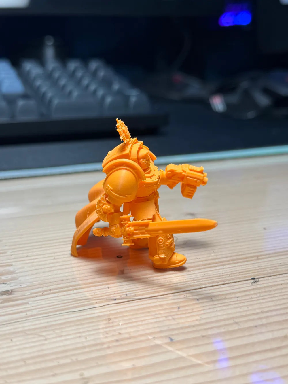 Space Marine Captain in Terminator Armour Warh 40k by Gallerus - MakerWorld