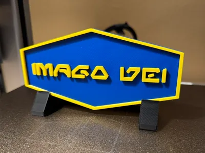 imago Dei - sign in Star Wars Aurebesh font by GrandpaRoy MakerWorld ...