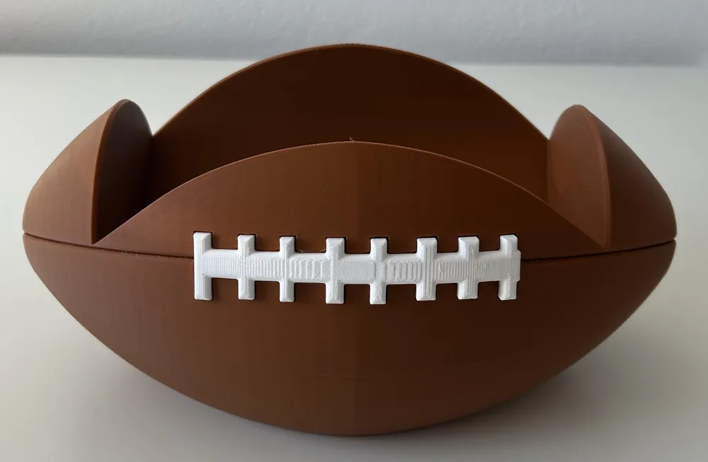 NFL Football Coaster Stand - Free 3D Print Model - MakerWorld