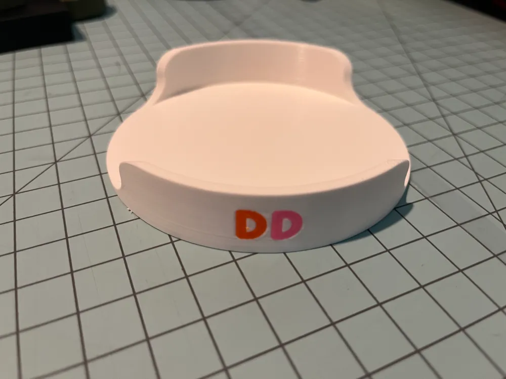 Dunkin Donuts / Deeznuts Coaster and holder by PWmodder1027MakerWorld ...