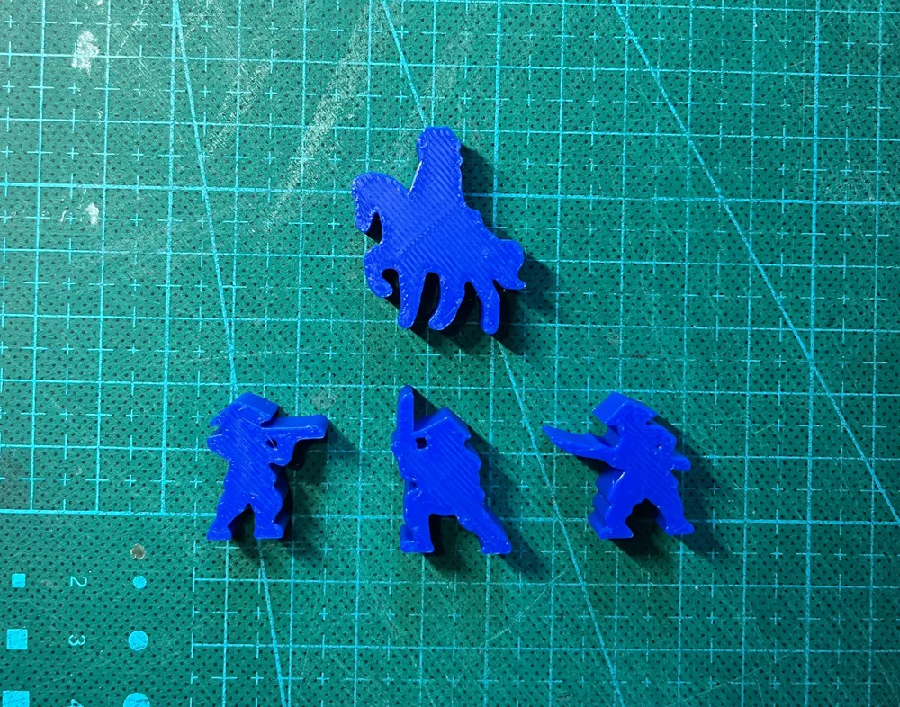 Samurai Meeples - Joraku von Dzago MakerWorld: Kostenlose 3D-Modelle ...