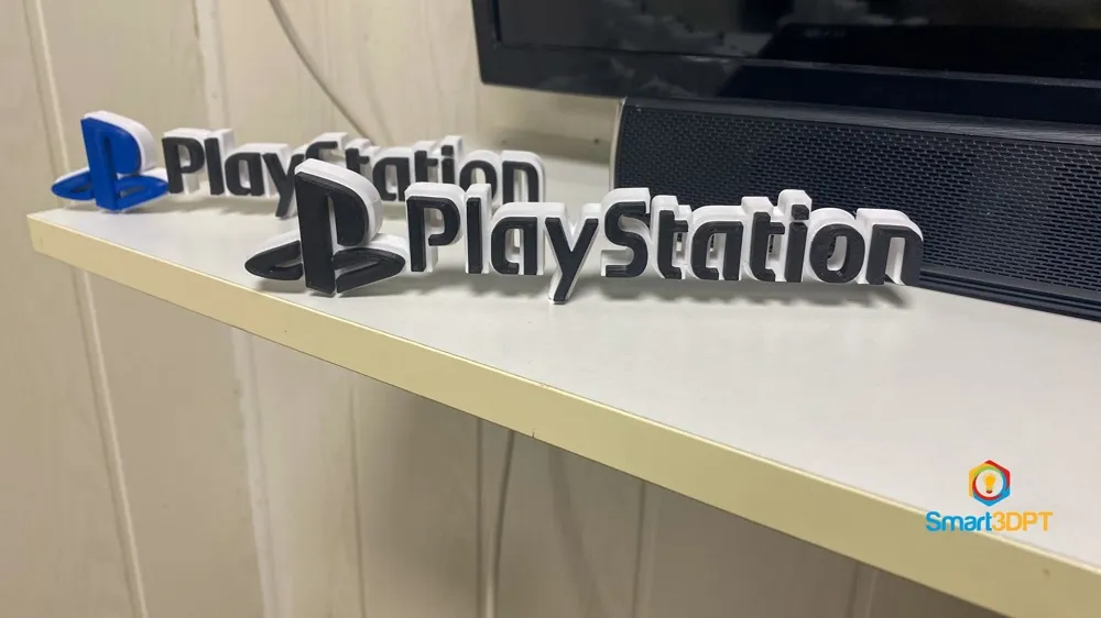 playstation logo by Smart3d by Gabriel Gomes - MakerWorld
