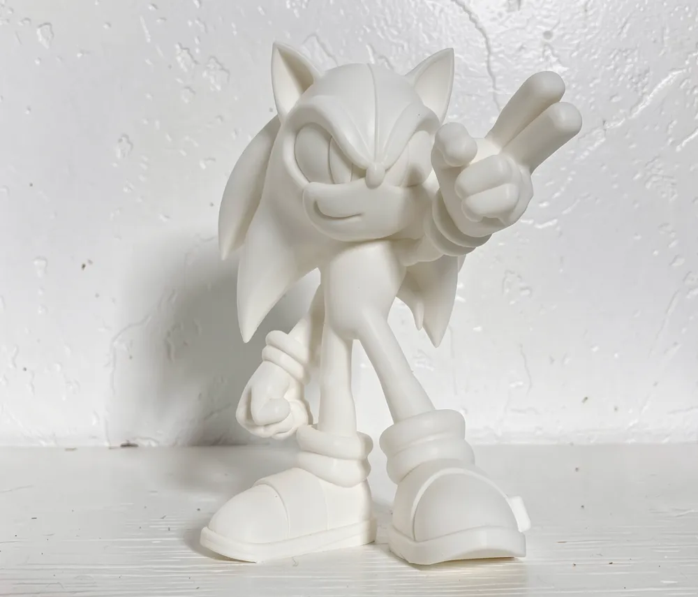 LIFE SIZE SONIC THE HEDGEHOG COLLECTOR EDITION - Free 3D Print Model ...