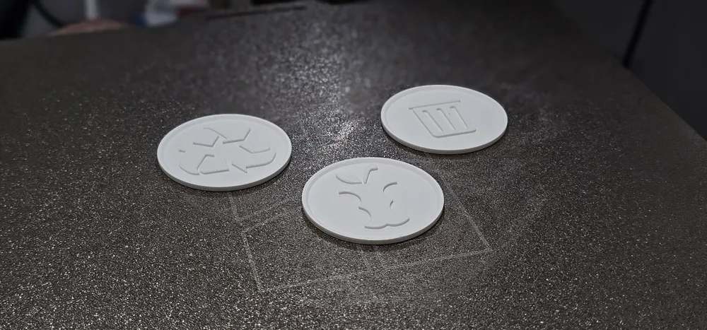 Waste Bin Signs by M&J Opus MakerWorld: Download Free 3D Models