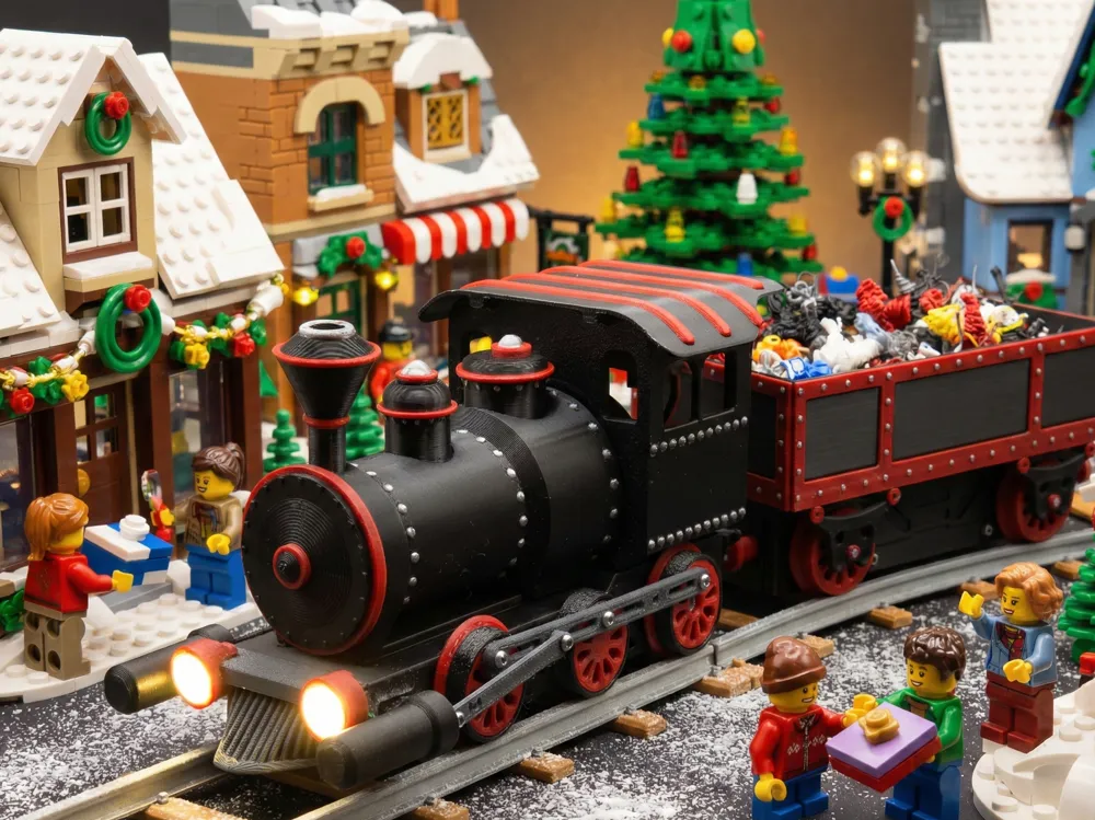 CyberExpress Train - Free 3D Print Model - MakerWorld