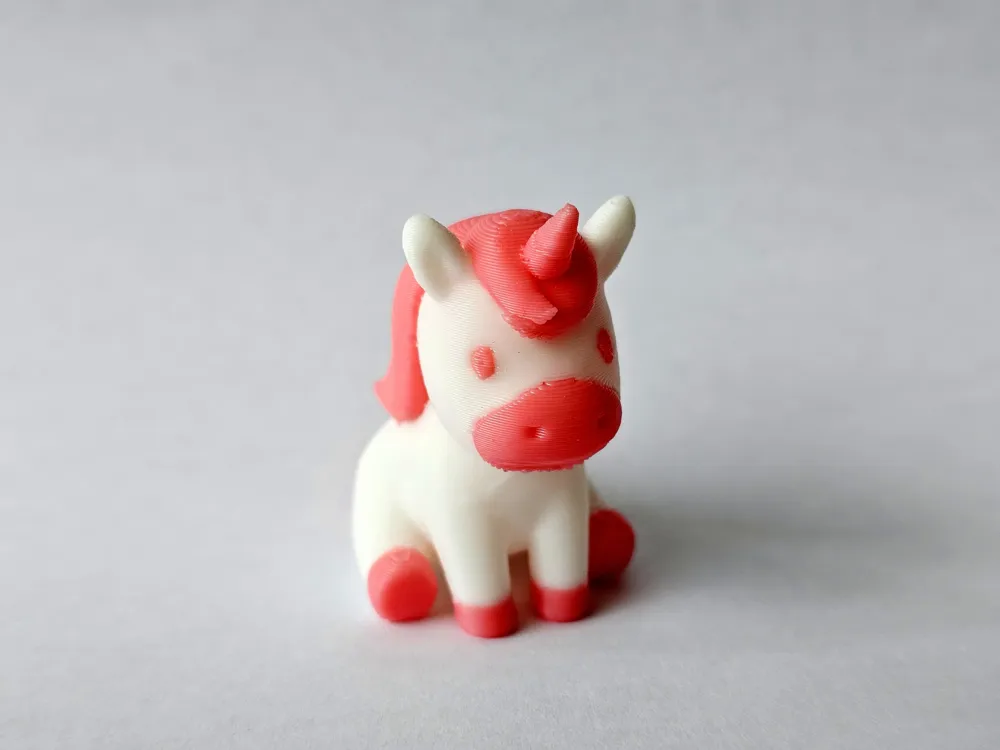 Unicorn mini cute adorable tiny animal - Free 3D Print Model - MakerWorld
