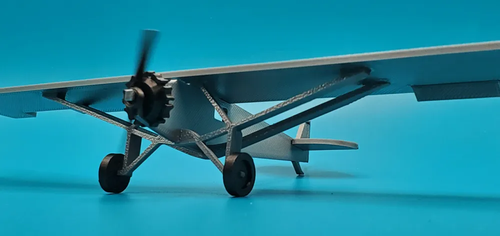 Ryan NYP - Spirit of St. Louis - kit card model by Fight2Fly - MakerWorld