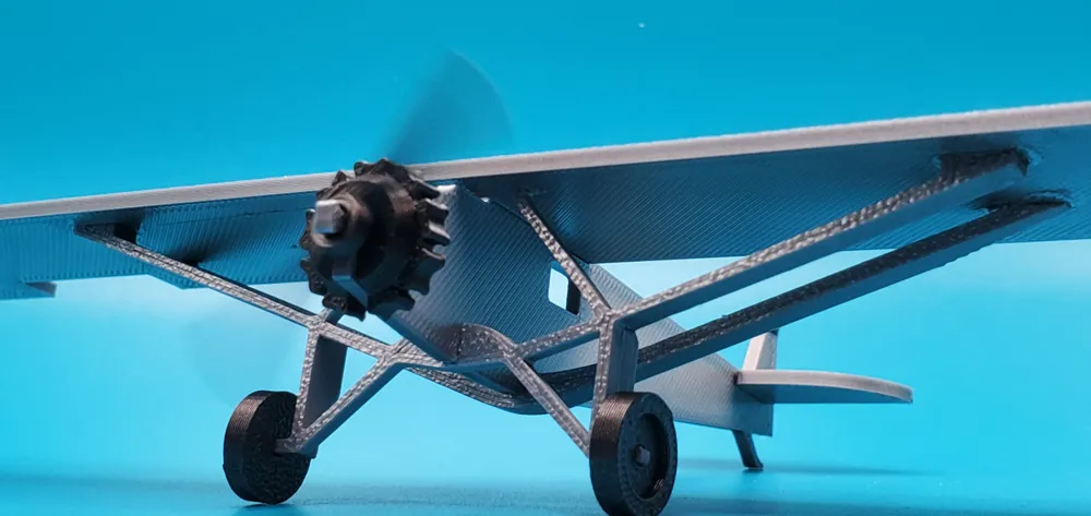 Ryan NYP - Spirit of St. Louis - kit card model by Fight2Fly - MakerWorld