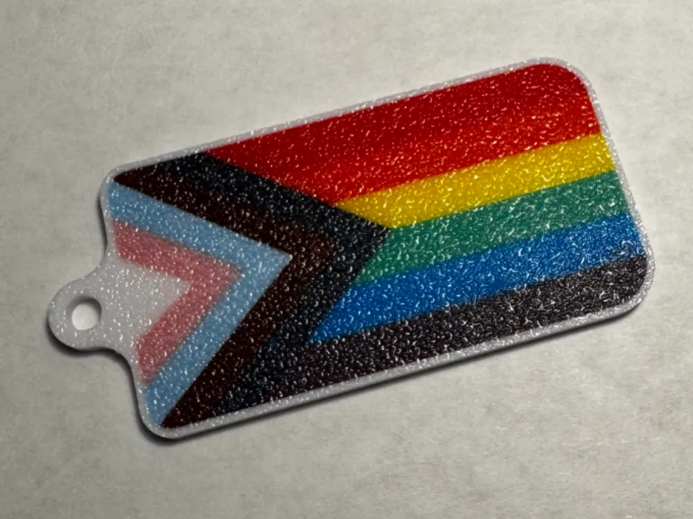 Pride Flag Keychain by Marce MakerWorld: Download Free 3D Models