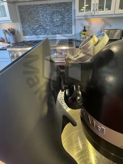 Kitchen Aid Pro 600 6qt Chute and Splash Shield - Free 3D Print Model ...