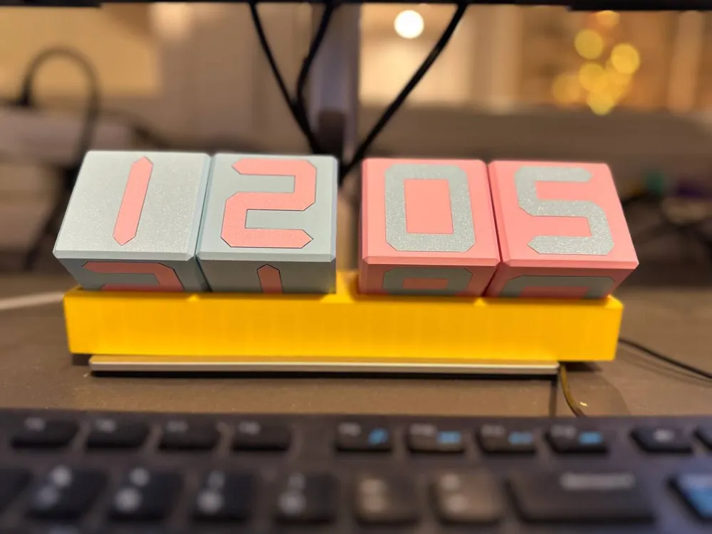 Perpetual Cube Calendar by fixoid - MakerWorld