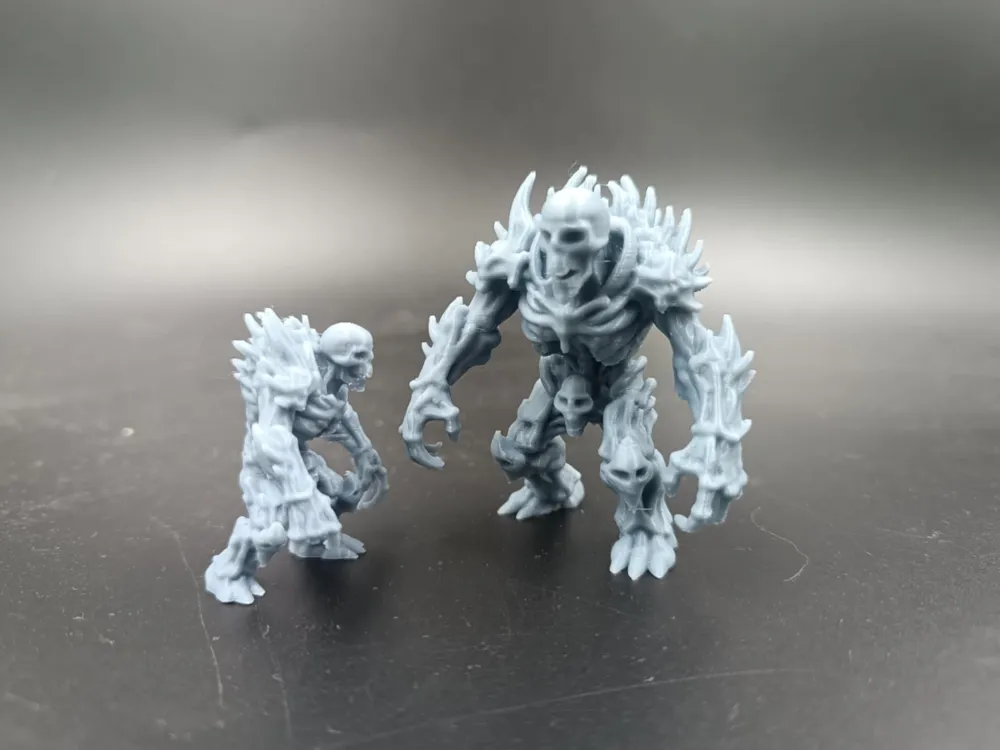 Bone Spike Golem - Miniature RPG / Dungeons /TTRPG by drakeforge3d MakerWorld: Download Free 3D ...