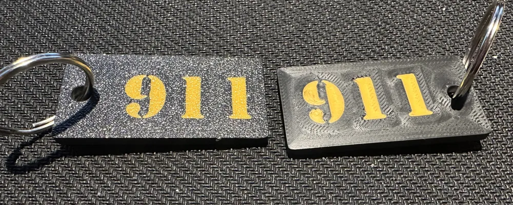 911 Dispatch Key Chain - Free 3D Print Model - MakerWorld