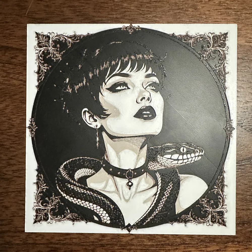 Snake Lady Art by Savick_3D MakerWorld: Download Free 3D Models