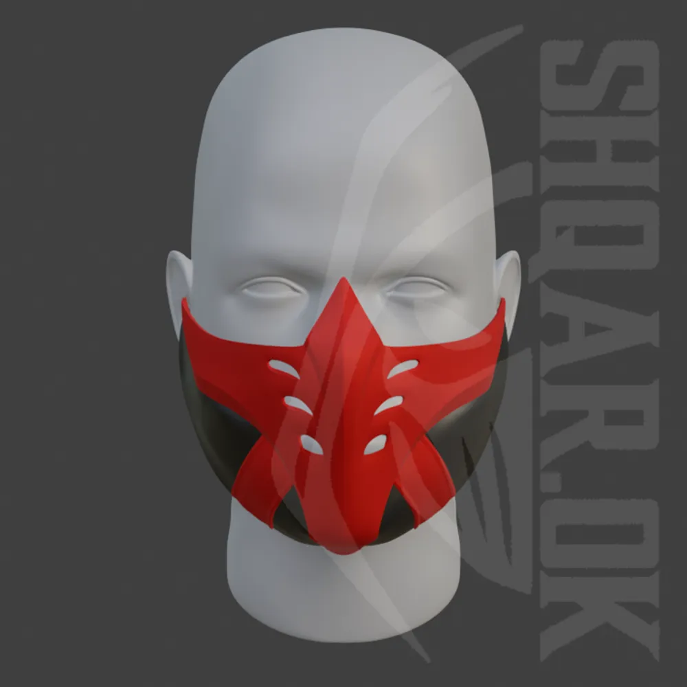 Skarlet and Jade Masks – Heart Attack Assassin by ShQ@r.Ok MakerWorld ...