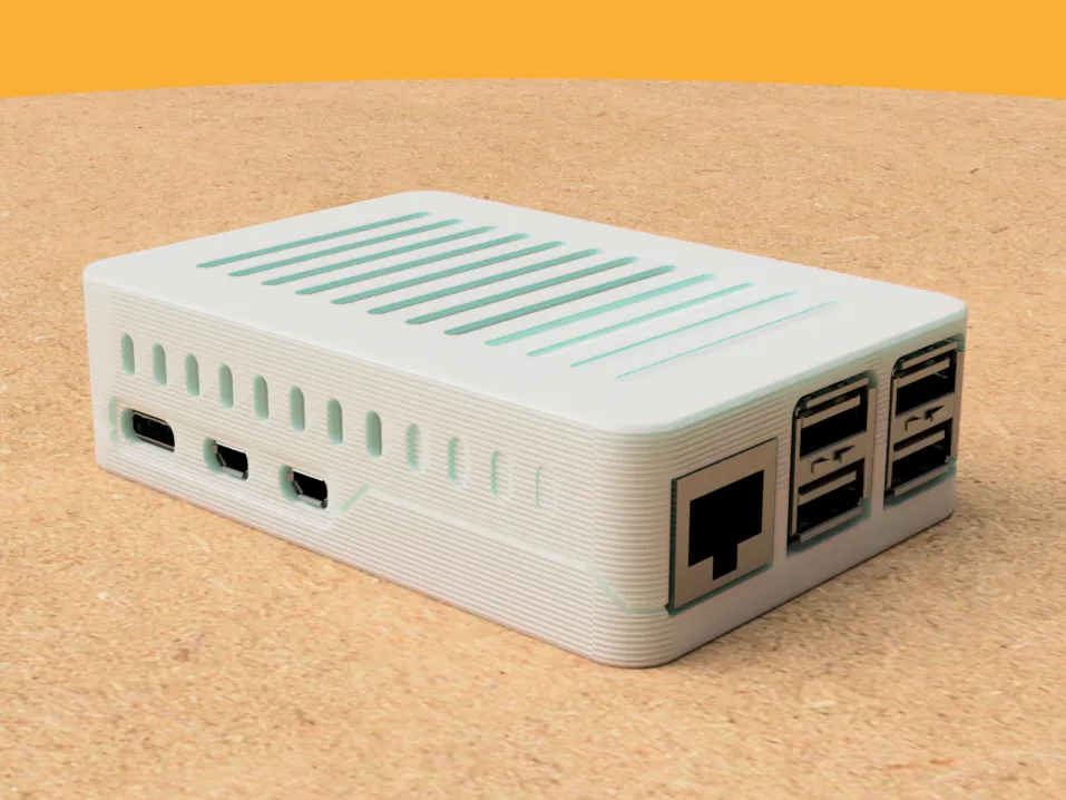 Raspberry Pi 5 Snap-fit Case - Free 3D Print Model - MakerWorld