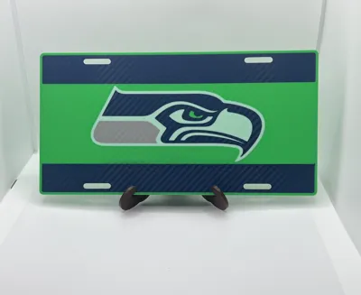 NFL Team License Plate - Seattle Seahawks by Jandaa - MakerWorld