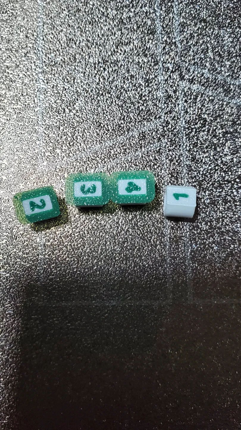 PTFE Tube labels - AMS Lite tags - filament number - Free 3D Print ...