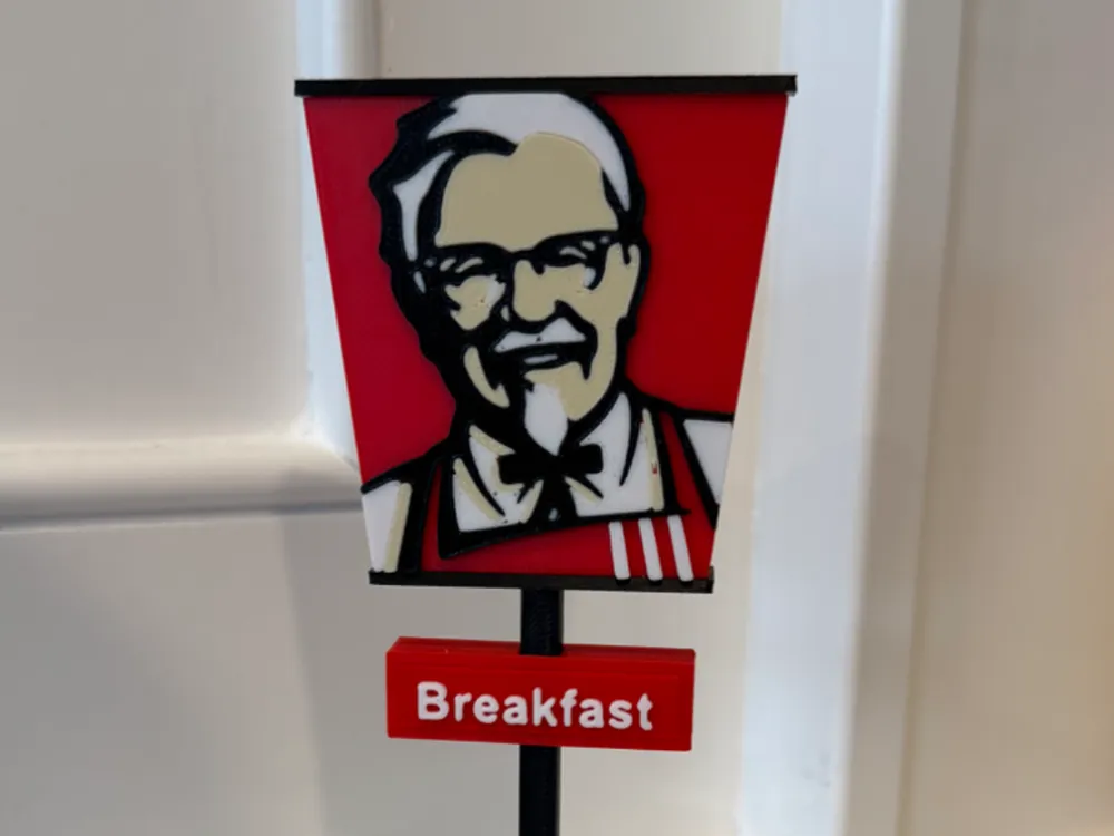 KFC Sign by Adam Miller - MakerWorld