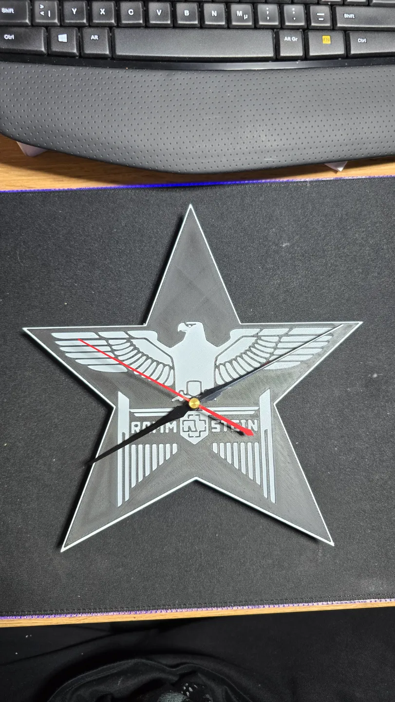 Collection Clock Wall Clock Band Logo Rock Metal Deadpool by ...