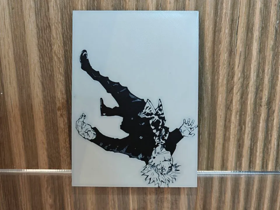 Gojo Iconic Floating Panel (Jujutsu Kaisen) by Freecaller - MakerWorld