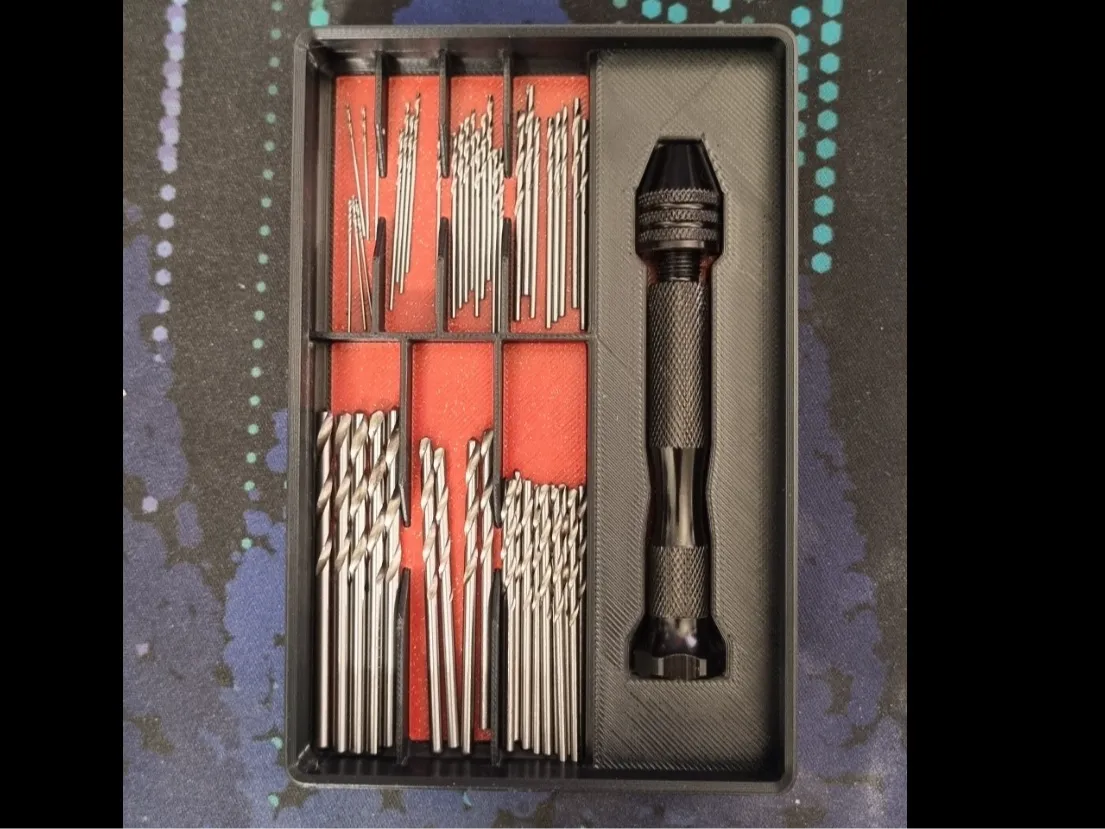 Gridfinity Mini Hand Drill Set by Alekkson MakerWorld: Download Free 3D ...