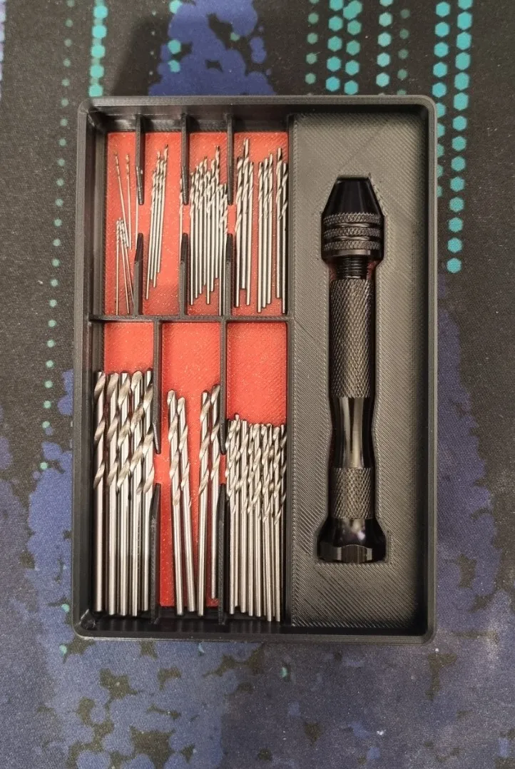 Gridfinity Mini Hand Drill Set by Alekkson MakerWorld: Download Free 3D ...