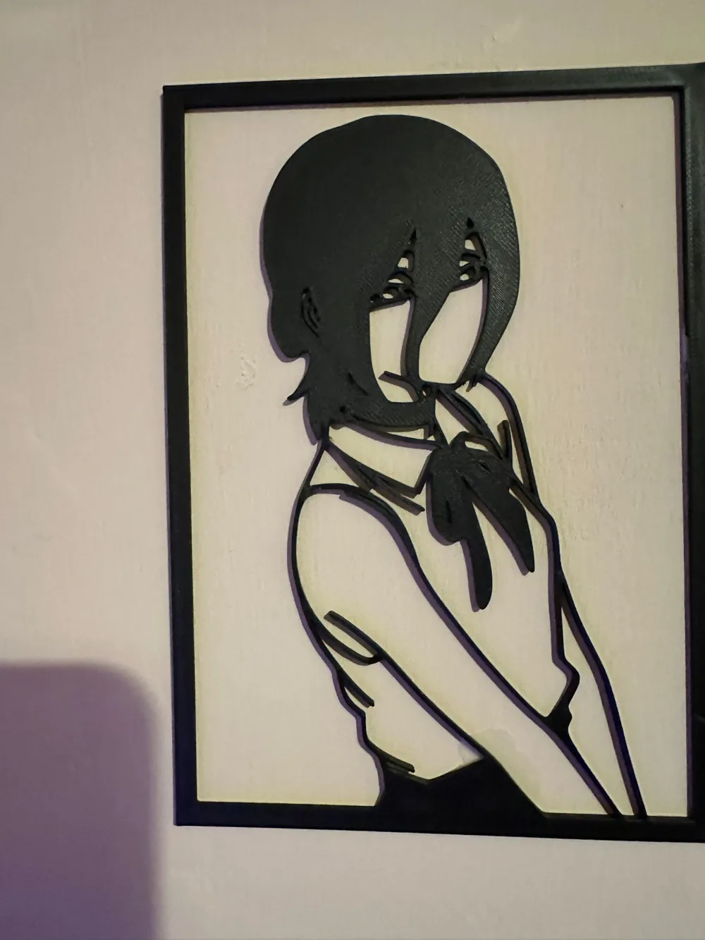 Reze - Bomb Girl Wall Art by sballo MakerWorld: Download Free 3D Models
