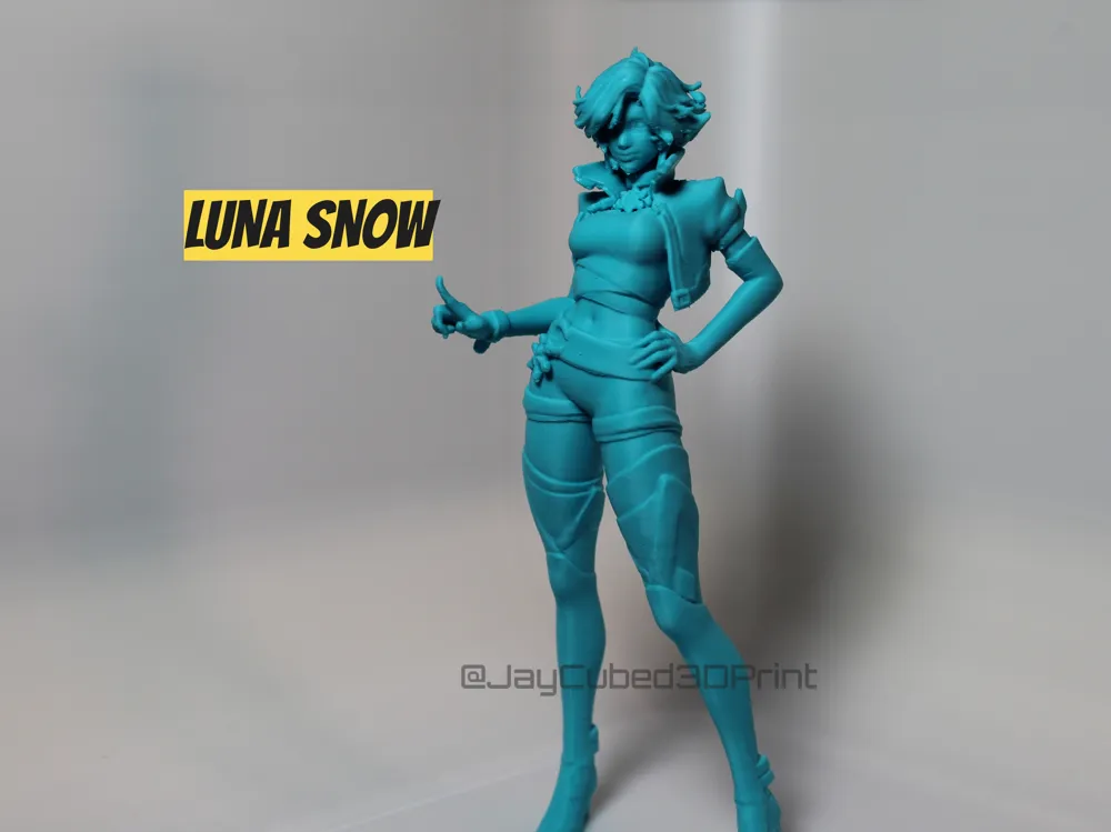 Luna Snow - Fan Art Sculpture - Free 3D Print Model - MakerWorld