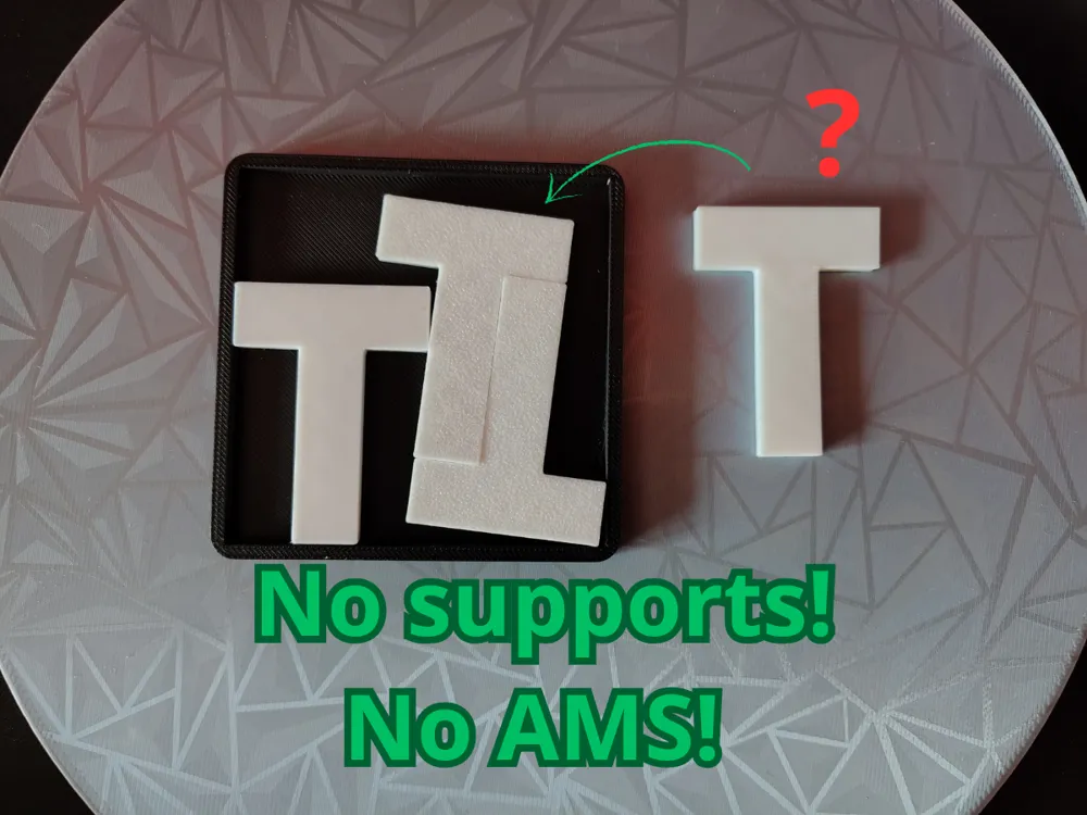 Epic Impossible 4T Puzzle! Must TRY! by MagiczneDruki3D MakerWorld ...