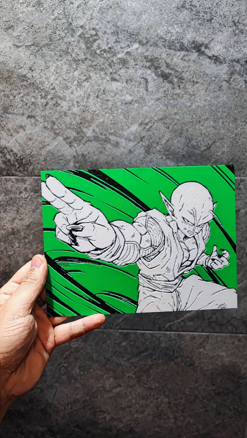 Piccolo (customise Background) by Garuda3D - MakerWorld