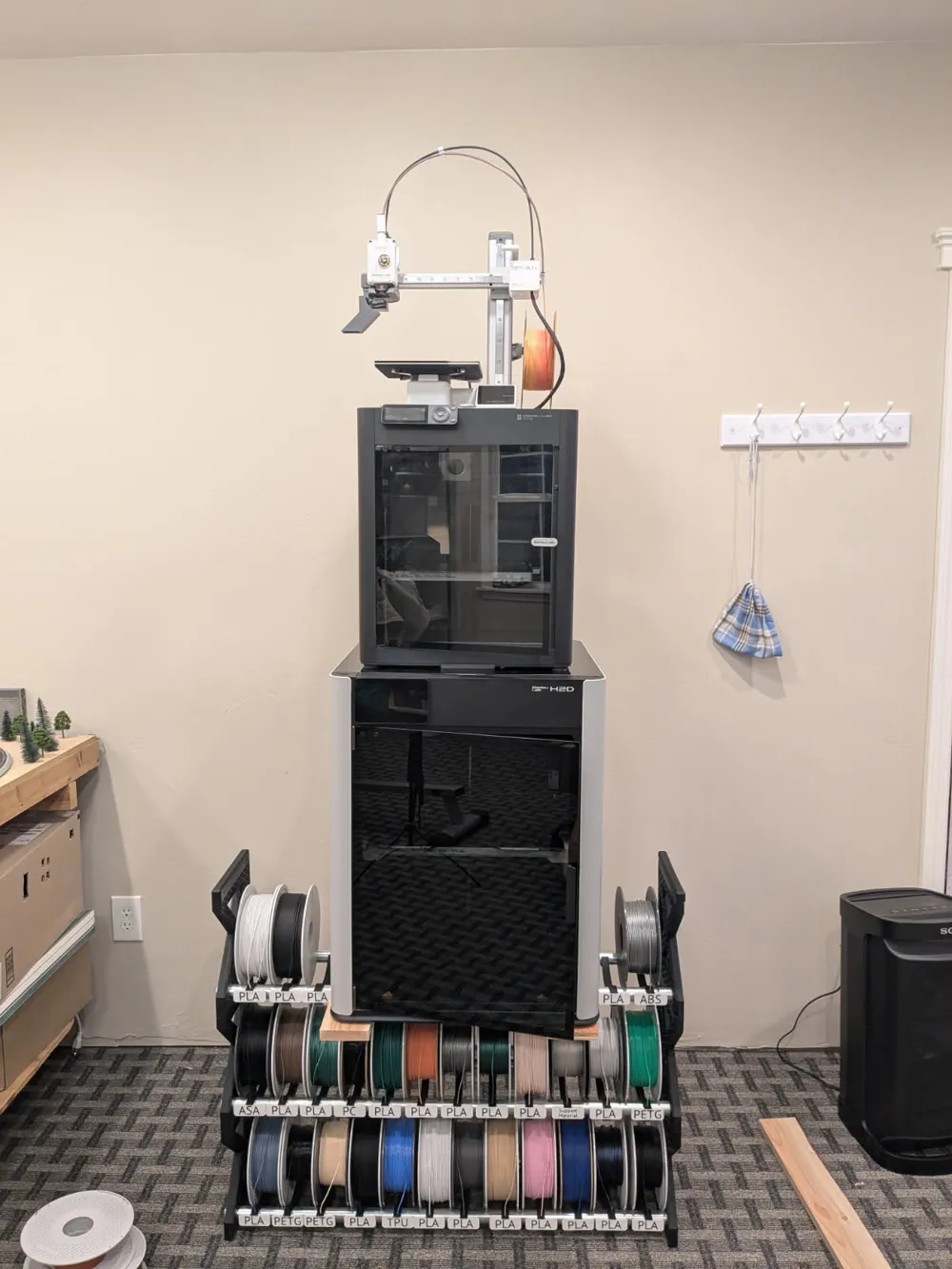 Rugged Rack - A Modular Filament Storage System by Caleb Wride ...