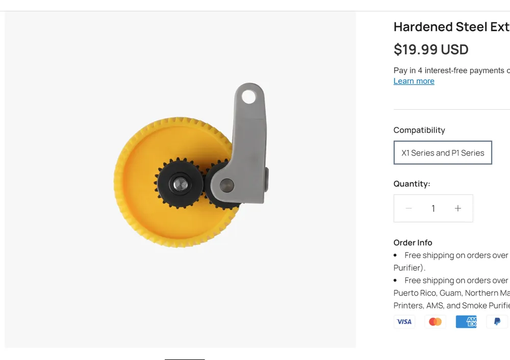Bambu Gears Extruder - Free 3D Print Model - MakerWorld