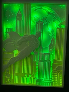Superman light Shadow box by rjs3dprints MakerWorld: Download Free 3D ...